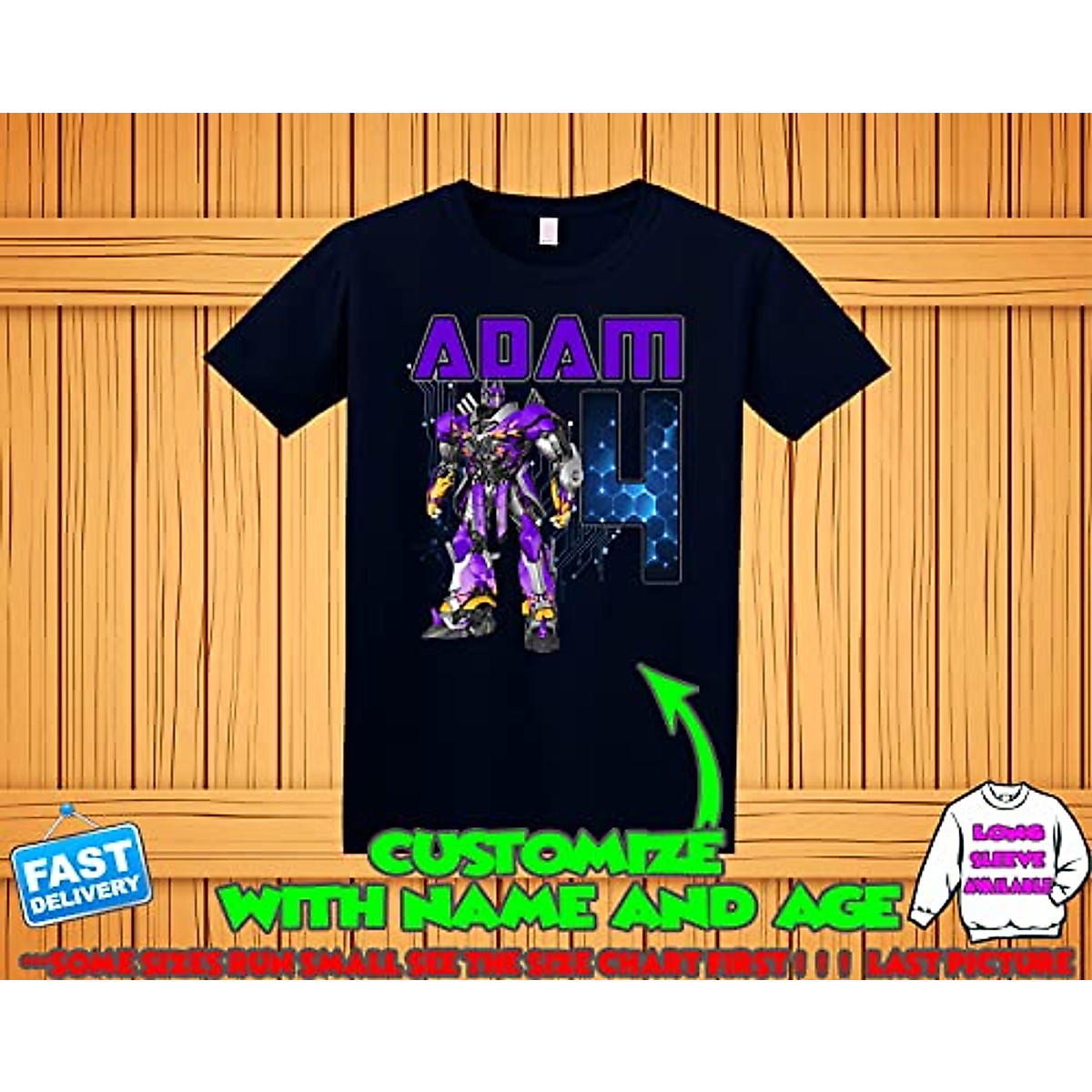 Robot Custom Shirt, Robot Birthday Shirt, Personalized Robot Shirt, Robot family shirts, Robot matching family Birthday Shirt, Birthday t-shirt for girls and boys