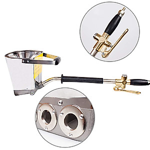 Beduan 4 Jet Pneumatic Cement Stucco Sprayer Gun Plaster Mortar Automatic Air Panting Tool for Wall