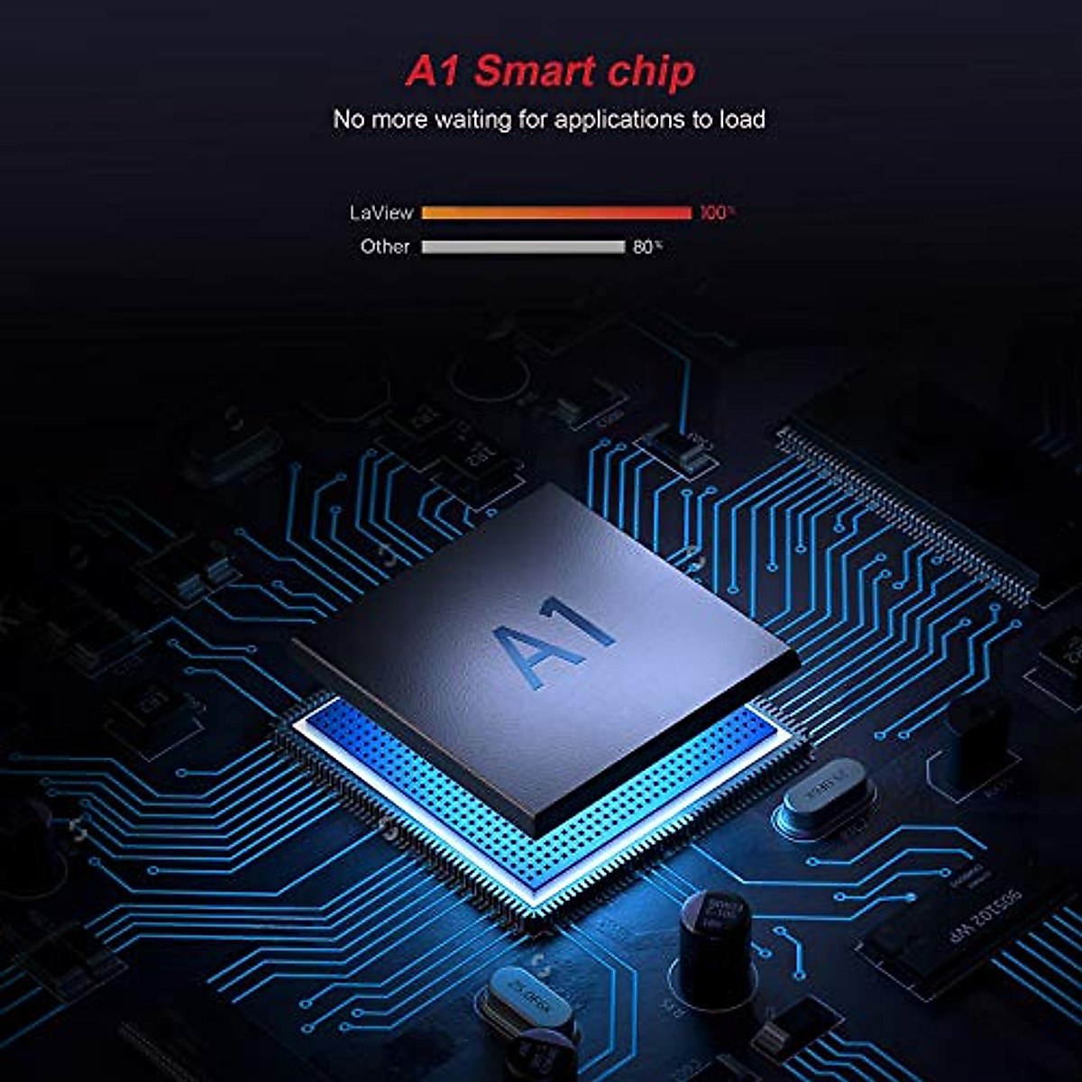 LaView 128GB Micro SD Card,Micro SDXC UHS-I Memory Card-100MB/s,667X,U3,Class10,Full HD Video V30,A1,FAT32,High Speed Flash TF Card P500 for Computer with Adapter/Camera/Phone/Drone/Dash Cam/Tablet/PC