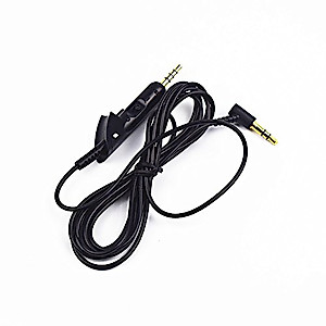 Sqrmekoko QC15 Cord Replacement Headphone Audio Cable Compatible with Bose QuietComfort 15 QC 15 Headphones
