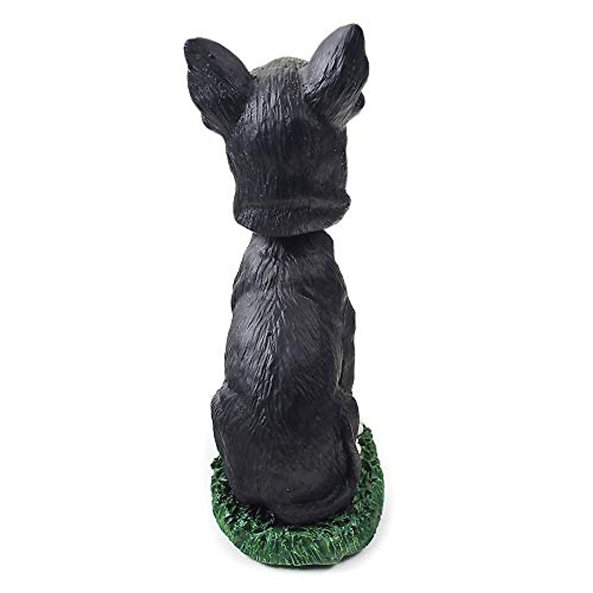 Animal Den Chihuahua B/W Dog Bobblehead Figure for Car Dash Desk Fun Accessory