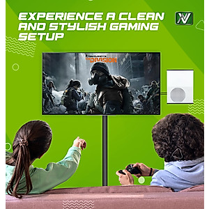 Xbox One S Wall Mount (Black) - Signature X Design! - Made in the UK!