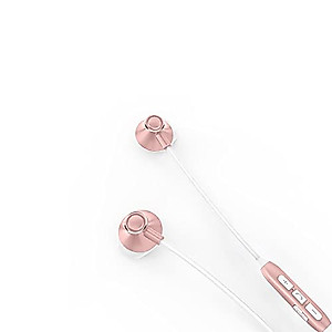 jiangbingren H2 in Ear Bluetooth Headphones 4.1 Sport Earbuds Bluetooth Wireless with Built-in Microphone for All Bluetooth Devices (Rose Gold)