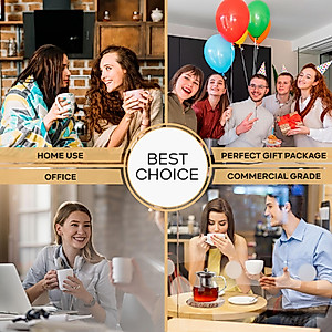 Glass Teapot For Stovetop Safe with Infuser - Borosilicate Glass Tea Kettle with Strainer - 34 oz - For Iced Blooming Loose Tea Pot Maker