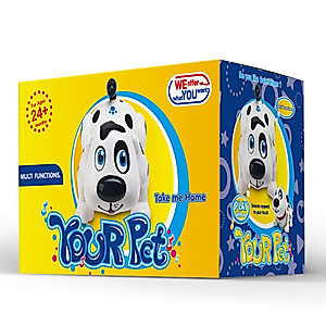 WEofferwhatYOUwant Electronic Pet Dog - Original Batteries Included Interactive Puppy Robot Harry Responds to Touch, Walking, Chasing and Fun Activities