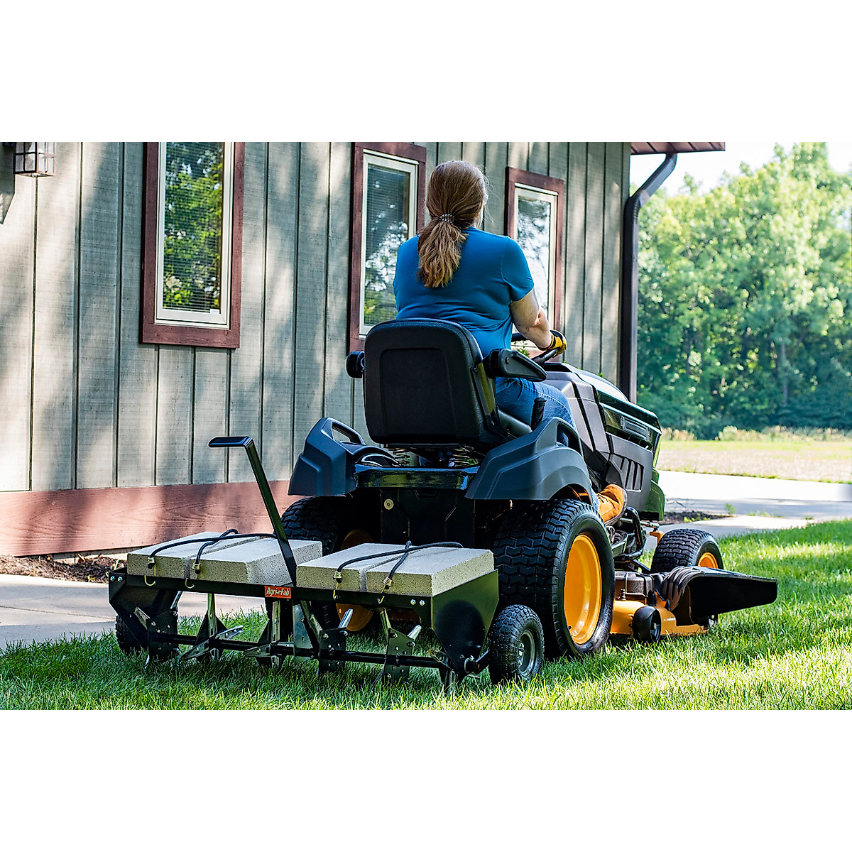 Agri-Fab 45-0518 40" Tow Plug Aerator,black