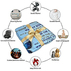 to My Daughter in Law Throw Blanket, Super Soft Fluffy Flannel Fleece Blanket Gifts for Daughter in Law Fit for Sofa Chair Bed Office Couch Travelling Camping Picnic Gift All Season 80"x60" for Adult