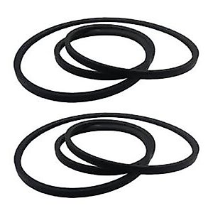HASMX Replacement 603907 Belt Fits for Hustler Raptor Riding Lawn Mower and Tractors (50-3/4" x 1/2"), 2-Pack