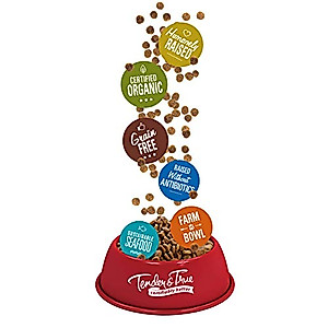 Tender & True Pet Nutrition Antibiotic-Free Chicken & Brown Rice Recipe Cat Food, 3 lb (32001)