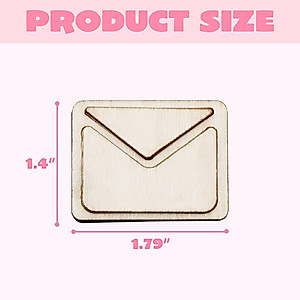 JOYIN 12Pcs Valentines Day Wooden Magnet Painting Craft Tools for Kids Paint Your Own Wood Magnets for Kids 4-8 Creativity Arts & Crafts Painting Tools Birthday Parties, Family Crafts Classroom Prize