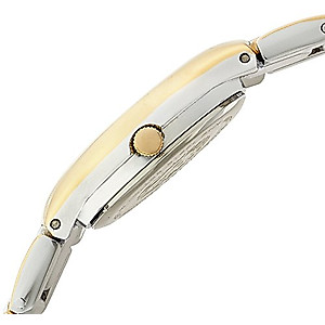 Anne Klein Women's 10-6777SVTT Two-Tone Dress Watch with an Easy to Read Dial