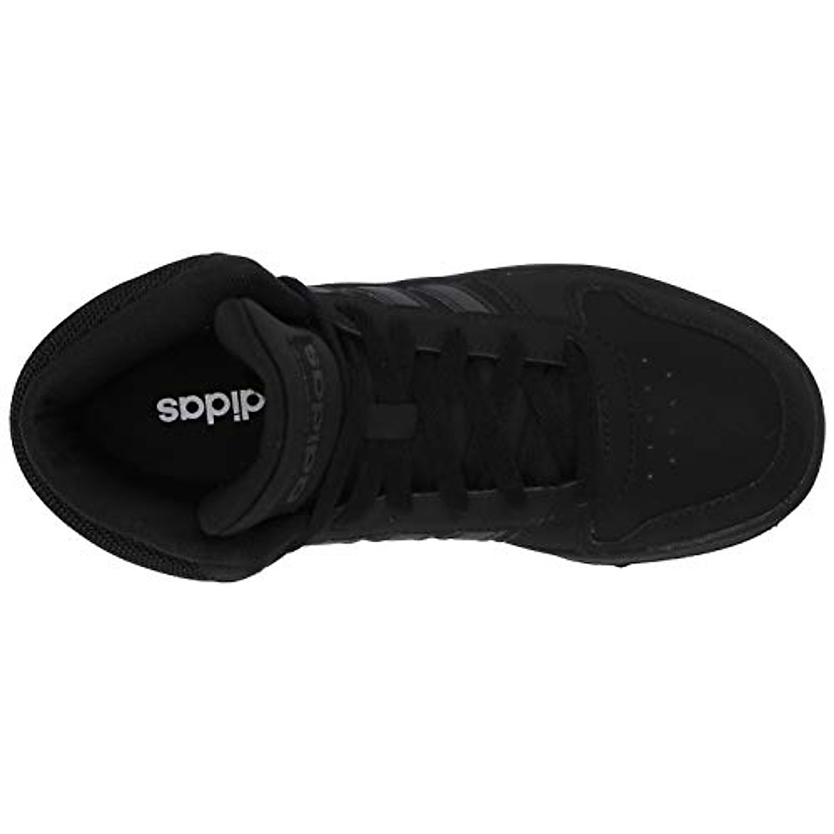 adidas Men's Hoops 2.0 MID Sneaker, core Black/core Black/Grey Six, 9.5 M US