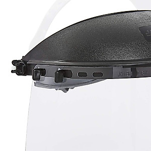 Jackson Safety Anthem+ Face Shield Kit, Ratcheting Headgear, Polycarbonate Window Included, 14953