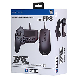 HORI Tactical Assault Commander Grip KeyPad and Gamepad Controller for PS4 PS3 PC