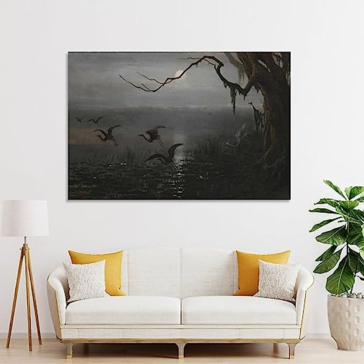 William Holbrook Beard Posters Hayalet Turnalar Tablosu Art Canvas Prints Wall Pictures for Bedroom Wall Art Paintings Canvas Wall Decor Home Decor Living Room Decor Aesthetic 08x12inch(20x30cm) Unf