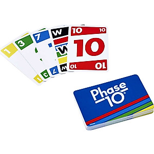 Mattel Games Set of 3 Games with UNO, Phase 10 & ONO 99, Travel Games for Kids & Family Night with Storage Tin Box (Amazon Exclusive)