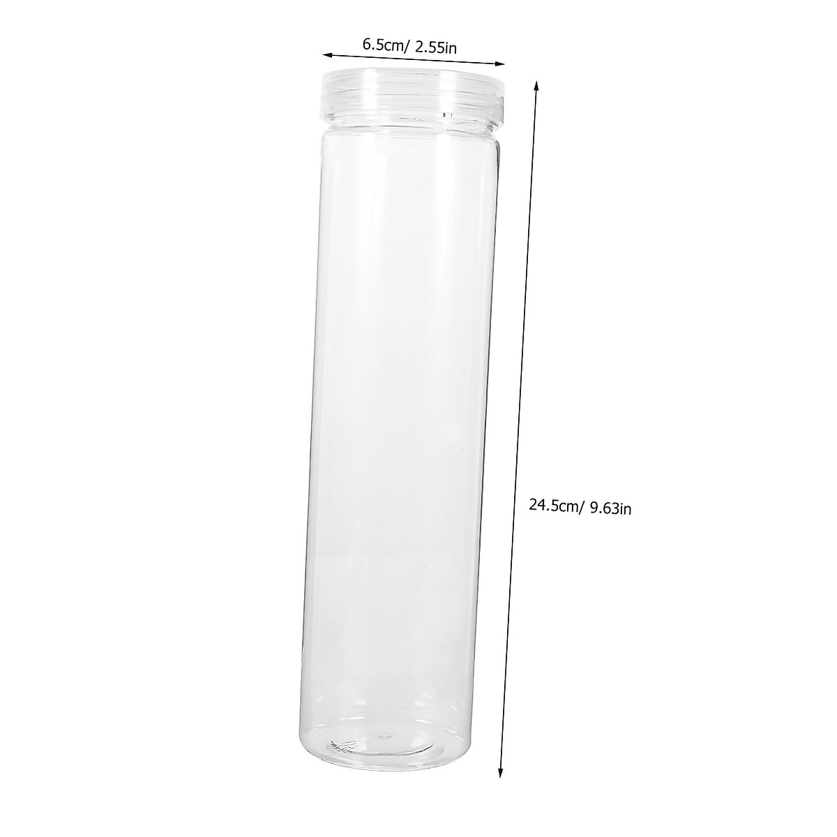 VINTORKY 3 Pcs Reusable Kitchen Storage Containers with Lids Airtight Jars for Cereal Nuts and Sugar Ideal Pantry Organizers for Dry Food Storage