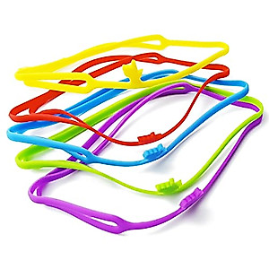 NSBELL 10PCS Silicone Finger Point Bookmark, Lovely Book Marker Strap for Office Supplies School Supplies Stationery Gift