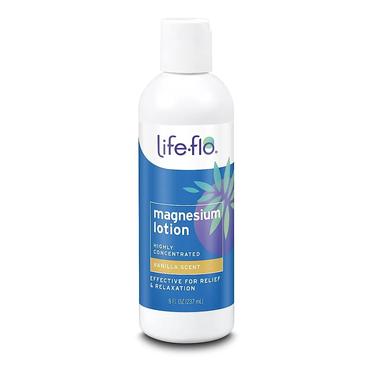 Magnesium Lotion Life Flo Health Products 8 oz Liquid