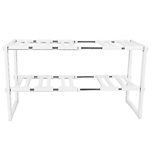 Under Cabinet Storage,Under Sink Organizer,2?Tier Sink Rack,Kitchen Storage Holder,Cabinet Organizer Shelf,Telescopic Storage Shelf for Kitchen,Living Room, under sink organizer under cabinet org