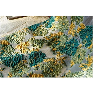 XMTXZYM 2 Meter Yarn Dyed Embossed Jacquard Fabric Women's Dress DIY Sewing Fabric