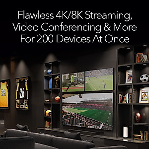 NETGEAR Orbi 970 Series Quad-Band WiFi 7 Mesh Network System (RBE972S), Router + 1 Satellite Extender, Covers Up to 6,600 sq. ft., 200 Devices, 10 Gig Internet Port, BE27000 802.11be (Up to 27Gbps)