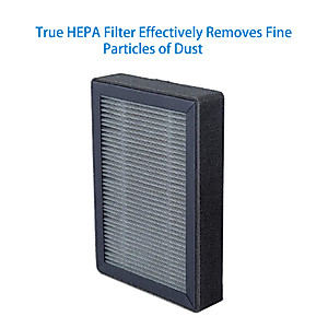 BLUTENET Replacement Filter Fit for Membrane Solutions 2J8, Also for SimPure AP3J9 and Redypure JR6 Air Purifier, Pre-Filter True HEPA Activated Carbon 3 in1 Replace Filter (4 Pack)