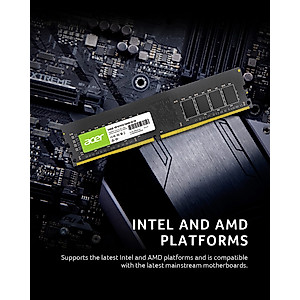 Acer UD100 16GB Single RAM 2666 MHz DDR4 CL19 1.2V Desktop Computer Memory - BL.9BWWA.226