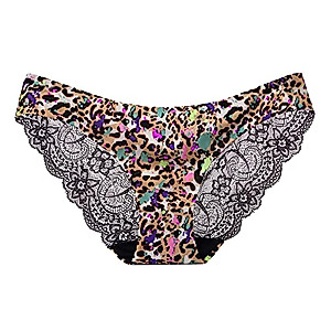 DUOWEI Couple Matching Underwear Set Ladies Underwear Lace Hollow Out Seamless Low Waist Briefs Underwear Women Briefs