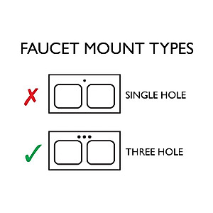 Design House 583203-WHT Traditional Simple Oval Drop-In Sink 20x17 Single Basin in White