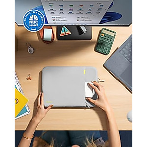 tomtoc 360° Protective Laptop Sleeve for 13-inch MacBook Air M3/A3113 2024, M2/A2681 M1/A2337 A2179 A1932 2024-2018, 13-inch MacBook Pro M2/A2686 M1/A2338 2024-2016, Water-Resistant MacBook Case Bag
