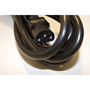 Lew All Fitness Replacement 10 ft Power Cord - Replacement Power Cord for Elliptical Trainers - Power Cord for Spirit, Sole, Fuel, Esprit, and Xterra Ellipticals - Check Description