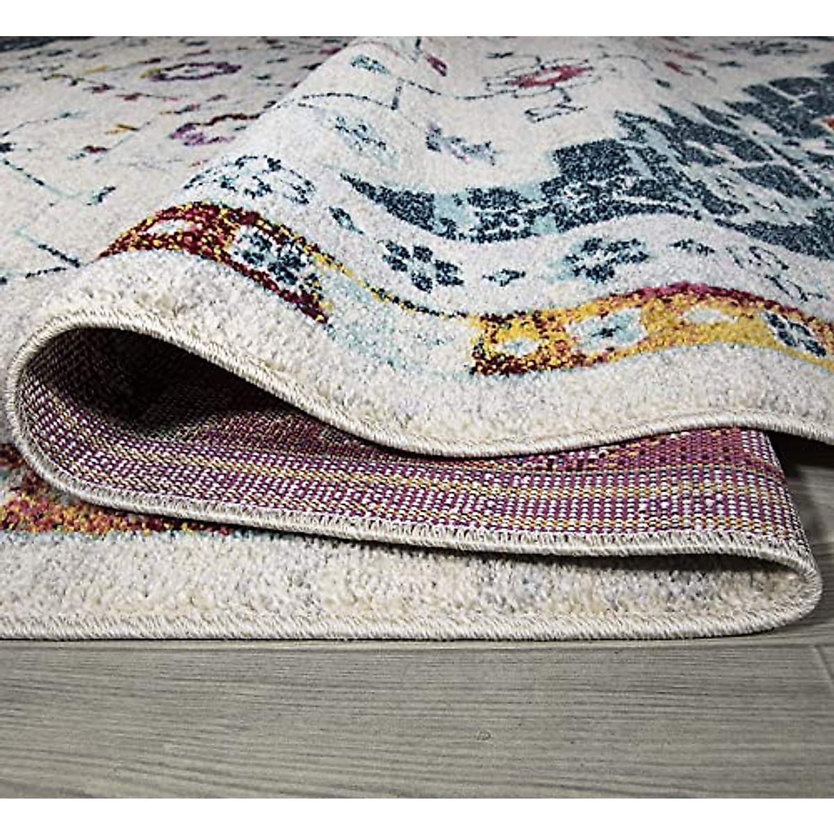 Signature Loom Natalie Oriental Area Rugs, 8x10 - Persian Area Rugs for Living Room - Gorgeous Turkish Carpets and Rugs for Bedroom - Kashan/Heriz/Kirman/Tabriz/Turkish