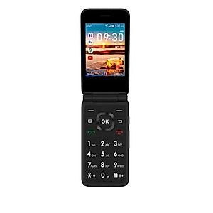 AT&T Locked AT&T Cingular SmartFlip IV U102AA 4G LTE | Prepaid Phone | 2.8" Screen | 4GB | Black(Renewed)