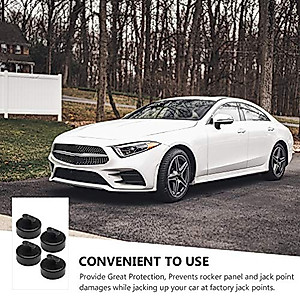 VICASKY Car Tools Car Tools Car Tools Car Accesories 4pcs Car Jack Point Pad Sturdy Adapter Rubber Jack Pad Car Repair Accessories Auto Accessories Car Accesories Car Accesories Car Accesories