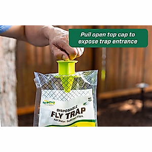 RESCUE! Outdoor Disposable Hanging Fly Trap - 2 Traps