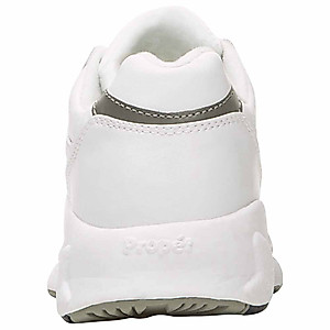 Propét Womens Stability Walker Walking Walking Sneakers Shoes - White - Size 9.5 B