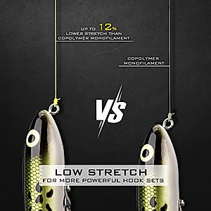 KastKing TriPolymer Advanced Monofilament Fishing Line,ICE Clear,4LB,300 Yds