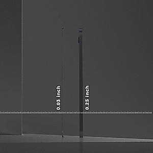 MONOCARBON Real Carbon Fiber Case for 8.3in ipad Mini 6/7,Shockproof & Anti-Scratch & Thin & Lightweight Protective Hard Cover for 2021 ipad Mini 6th Generation / 2024 New ipad Mini 7(A17 Pro)