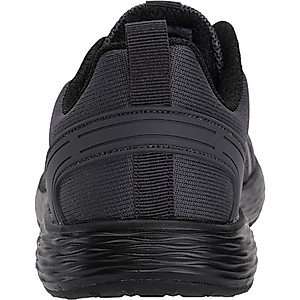 WHITIN Men's Wide Width Toe Box Road Shoes Zero Drop size 12 Tennis Sports Knit Breathable Indoor Workout Gym Rubber Non Slip Cushioned Grey 46