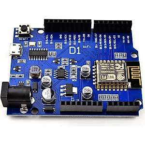 CANADUINO® Wemos D1 ESP8266 Wi-Fi Board 80-160MHz - IoT - Compatible with Arduino and NodeMCU
