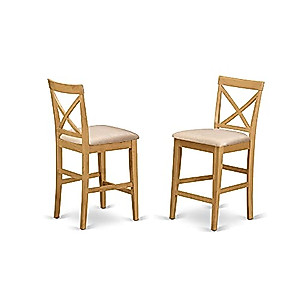 East West Furniture YAPB5-OAK-C Dining Set, 48 x 30 x 36