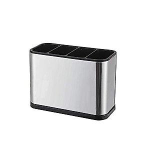 WSKC Flatware Caddy Stainless Steel Cutlery Organizer (small)