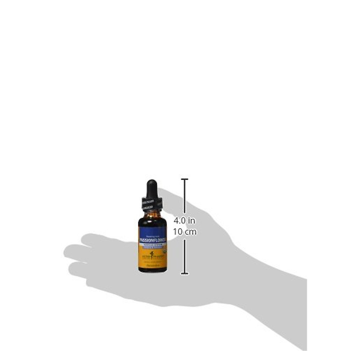 Herb Pharm Certified Organic Passionflower Extract for Mild and Occasional Anxiety - 1 Ounce