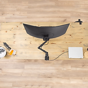 VIVO Quick Attach VESA Adapter Plate Bracket Designed for Samsung T55 Series Monitors, VESA up to 100x100, Black, MOUNT-SGT55