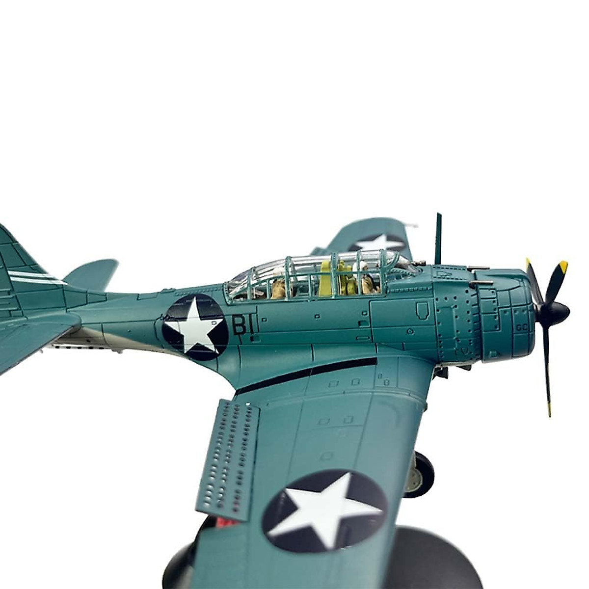 1/72 Scale WWII Midway SBD Dauntless Dive Bomber Plane Diecast Metal Aircraft Model Gift Ornament Collection