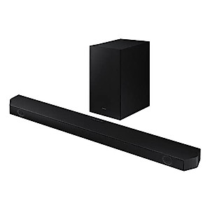 SAMSUNG QN65Q80CAFXZA 65 Inch 4K QLED Direct Full Array with Dolby Smart TV with a HW-Q60B 3.1ch Soundbar and Subwoofer with DTX Virtual:X (2023)