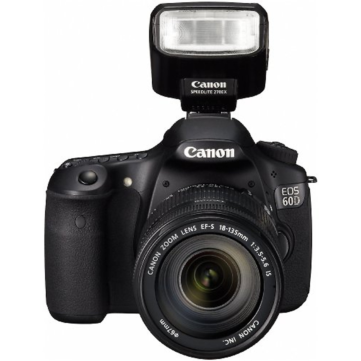 Canon Digital SLR Camera EOS 60D with EF-S18-55mm / EF-S55-250mm Lens Kit - International Version