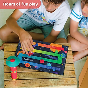 jackinthebox Space Science 6-in-1 Craft Kit Gift for Kids Ages 6-10, Solar System Science Kit for Kids, Space Toys for Kids, Easy DIY STEM Toy for Boys and Girls Ages 6 7 8 9 10