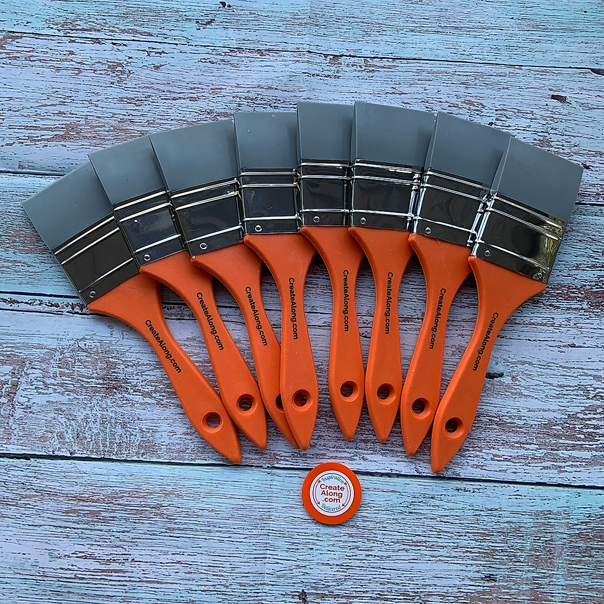 Create Along with Polymer Clay TV Squeegee Silicone Rubber Tool for Silk Screen Stencils Paint and More Polymer Clay Mixed Media